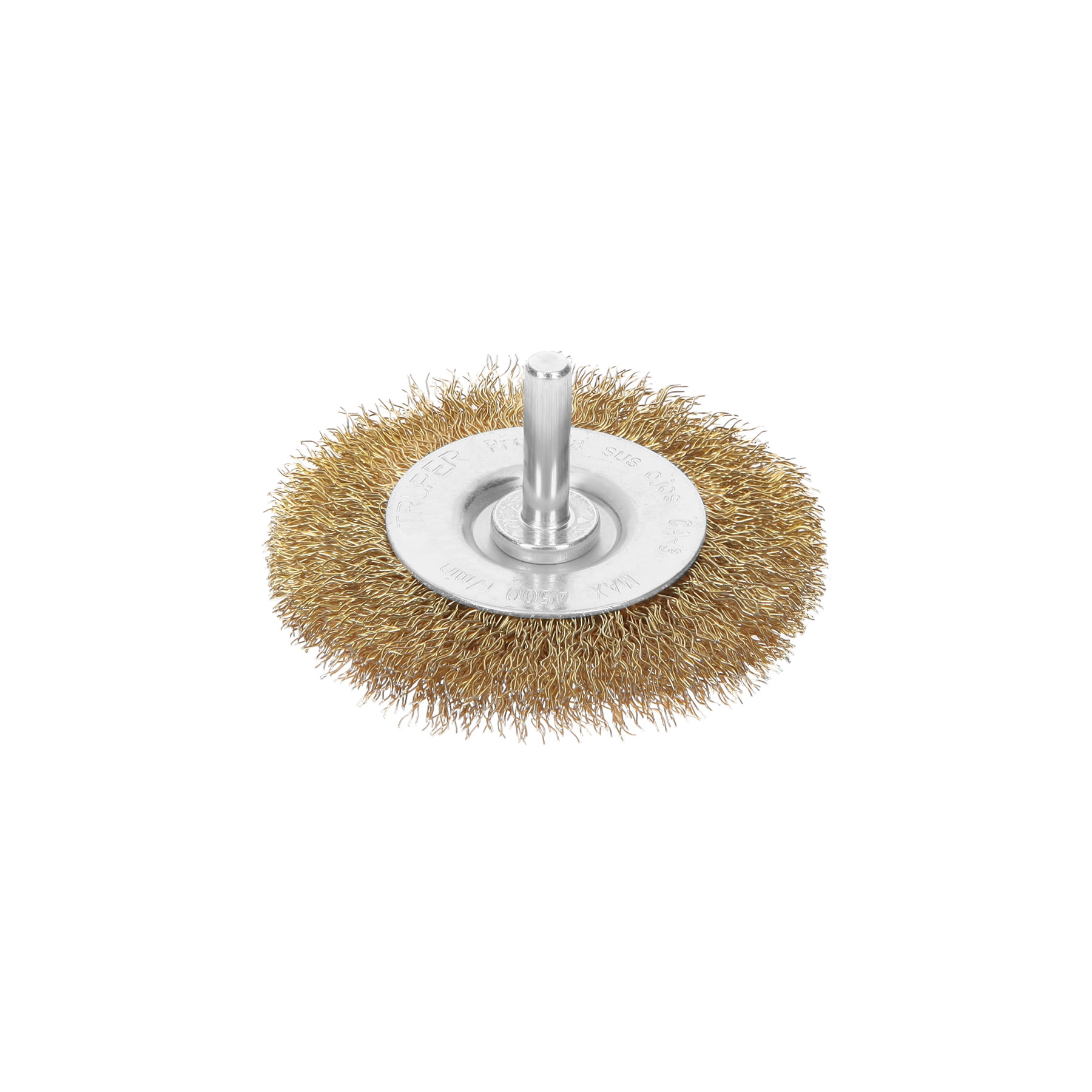 Carda circular 3 alambre grueso para taladro, TRUPER, Truper, 11570