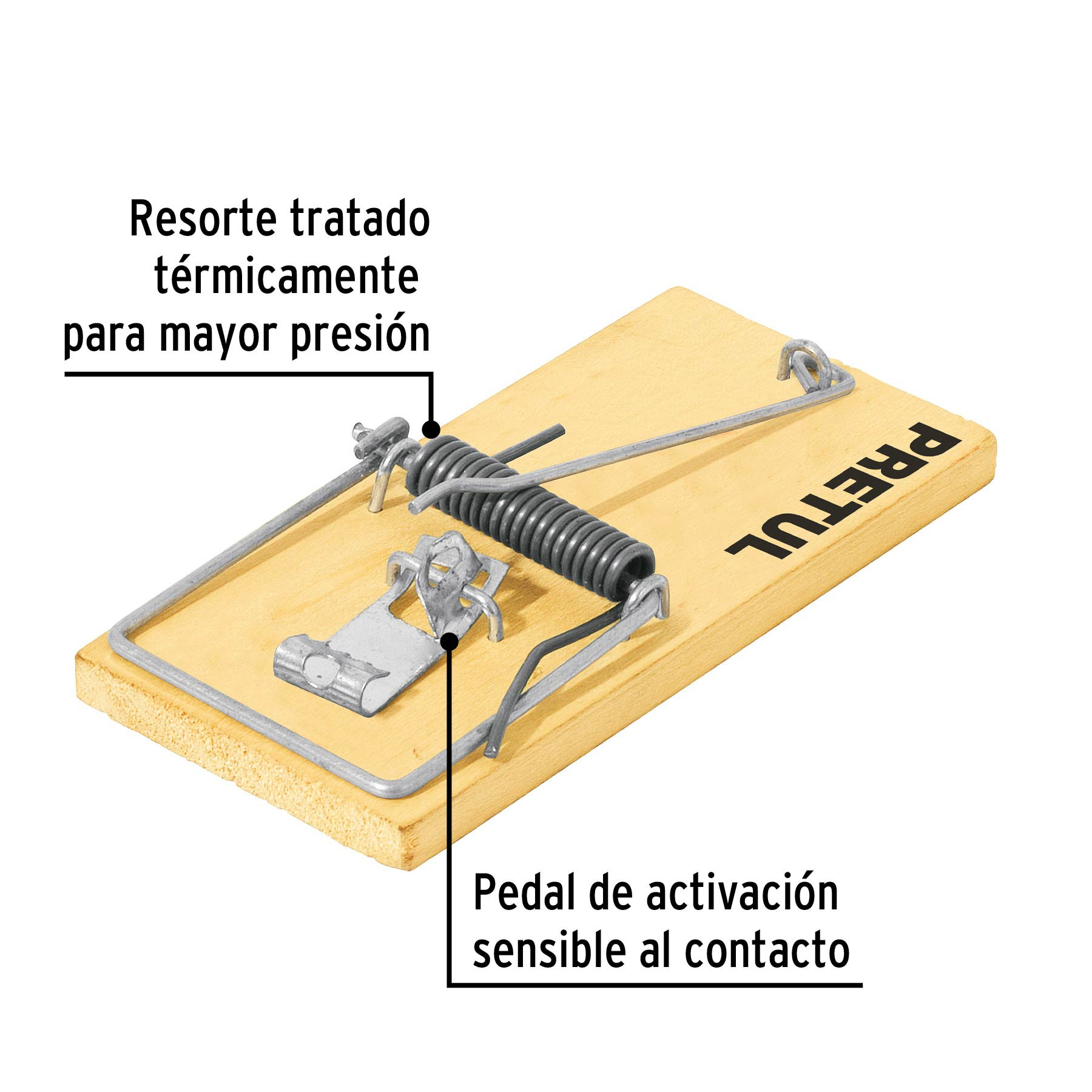 Bolsa con 2 trampas de 4 de madera para ratón, Pretul, Trampas Para ... Bolsa con 2 trampas de 4 de madera para ratón, Pretul, Trampas Para ...