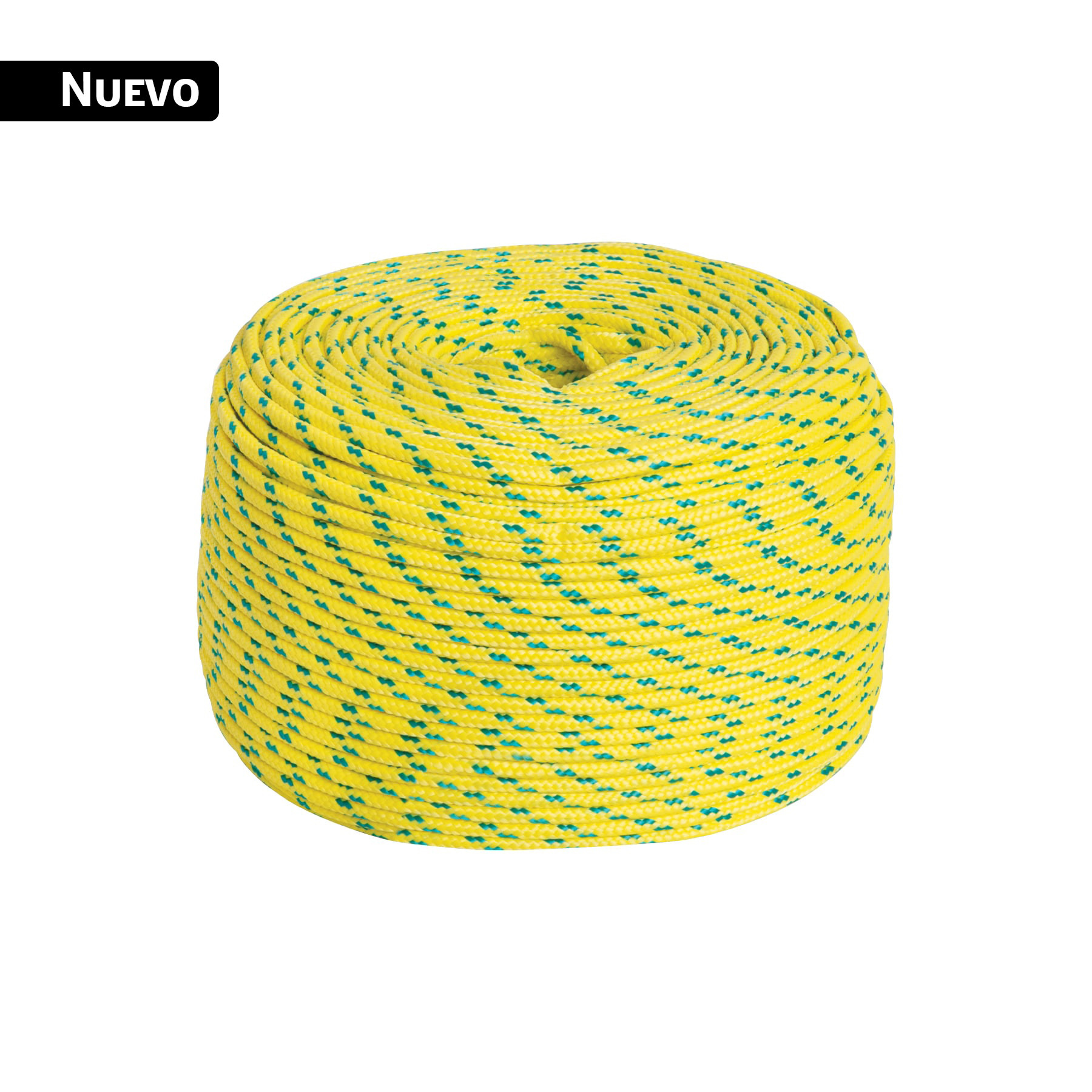 Piola de Polipropileno trenzada, multicolor, 4mm, 1 Kg, Fiero, 47863