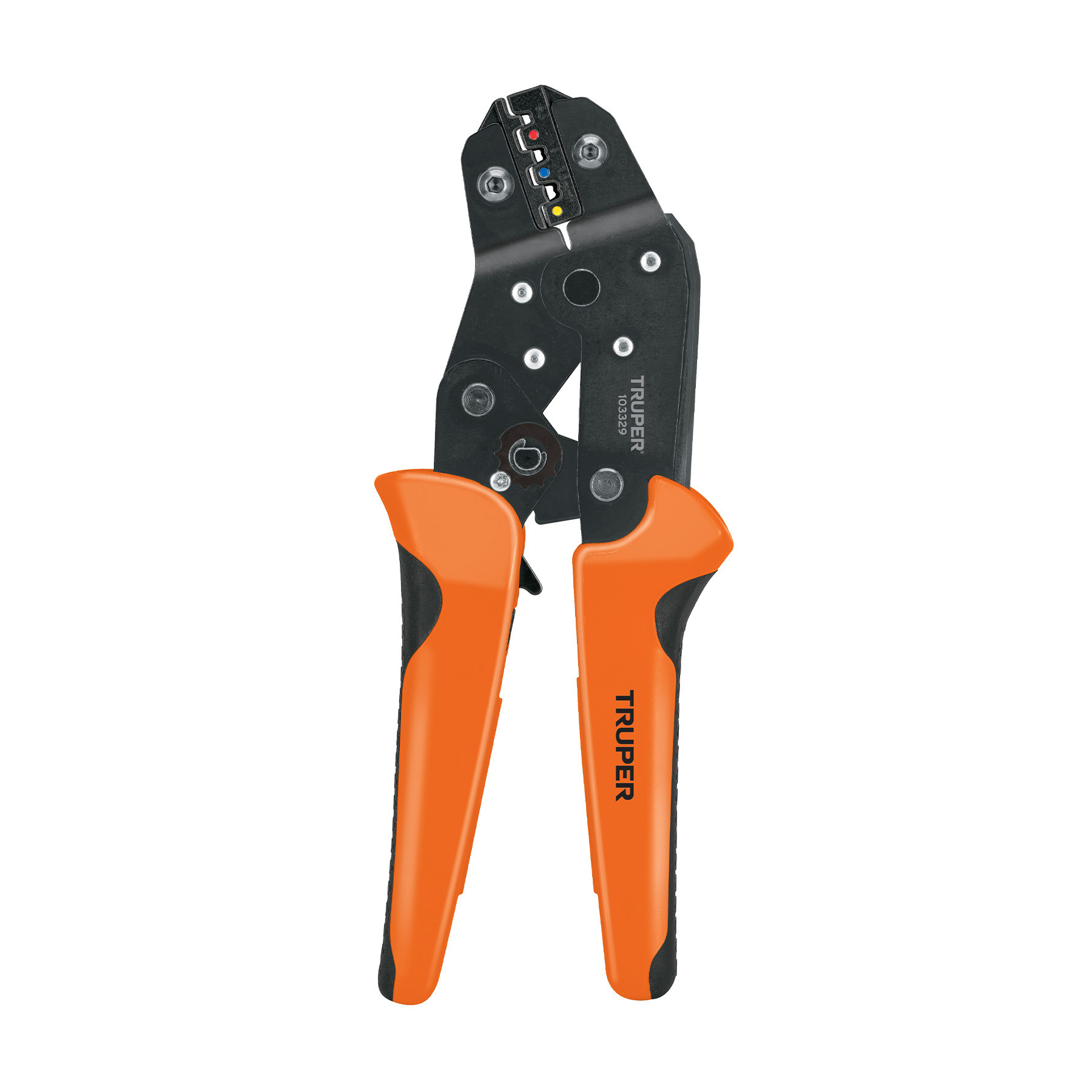 Pinza de crimpado para terminales, Truper, Pinzas Ponchadoras, 103329
