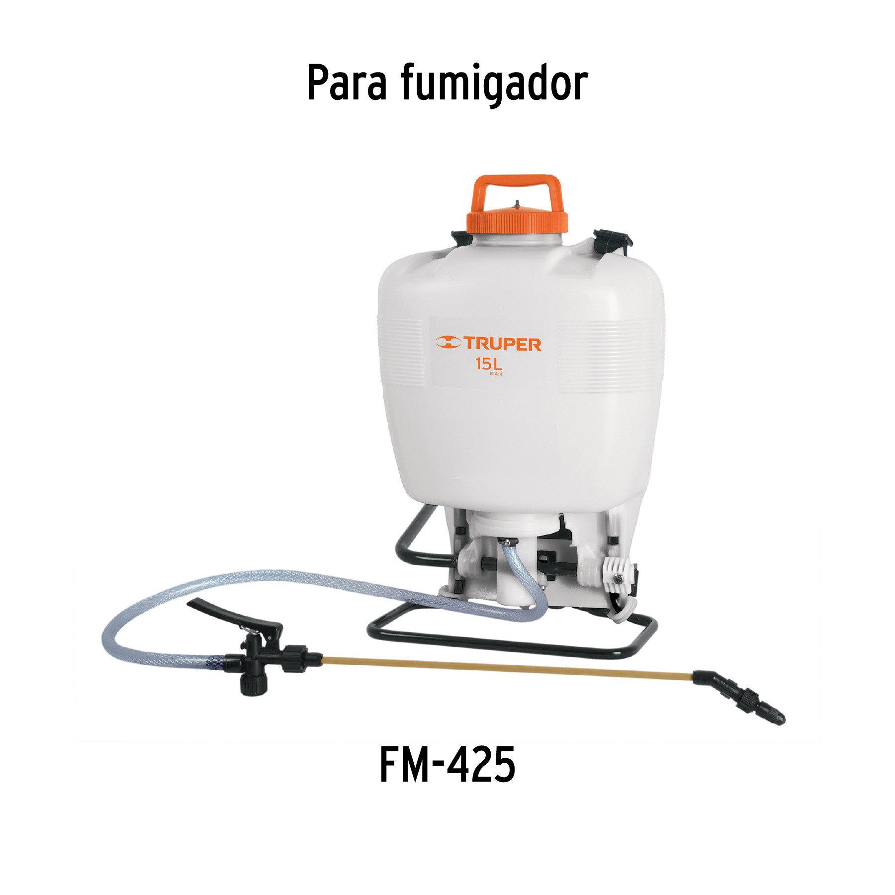 Tubo rociador 500 mm para fumigadora FM-425, TRUPER, 11697