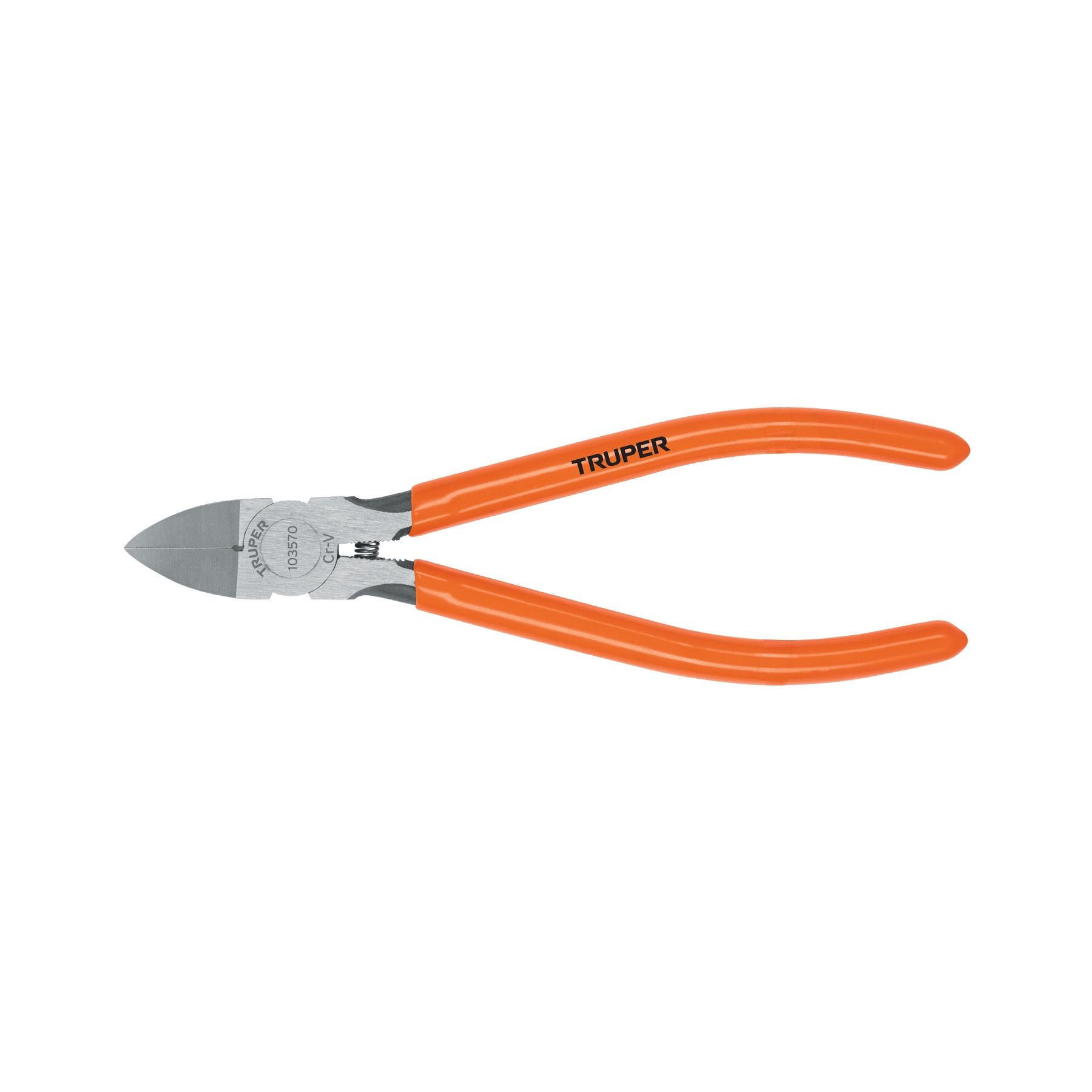 Pinza de corte al ras 6 mango de PVC, TRUPER, Truper, 103570