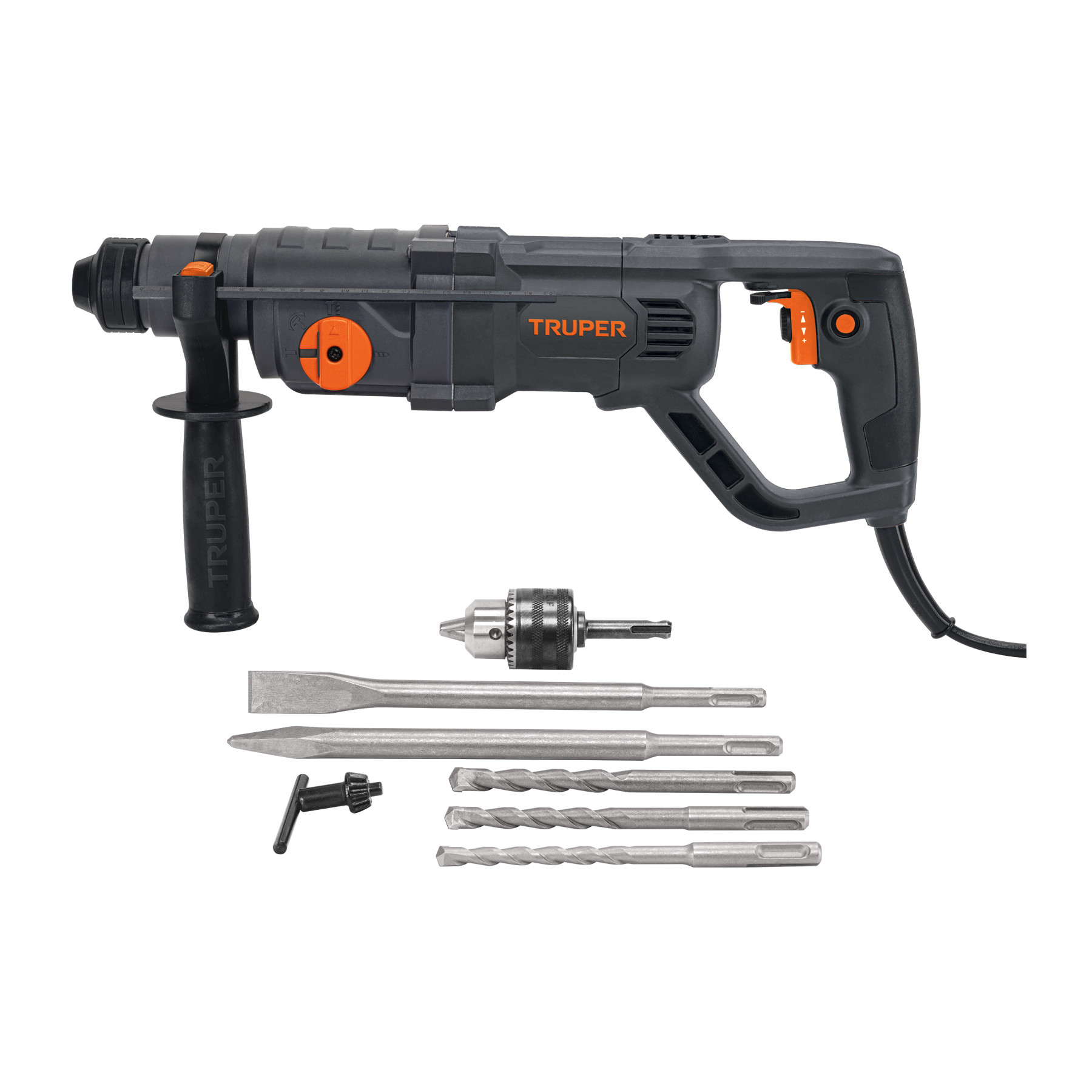 Rotomartillo SDS Plus, mango D, 3.5 Joules, 800W, INDUSTRIAL ...