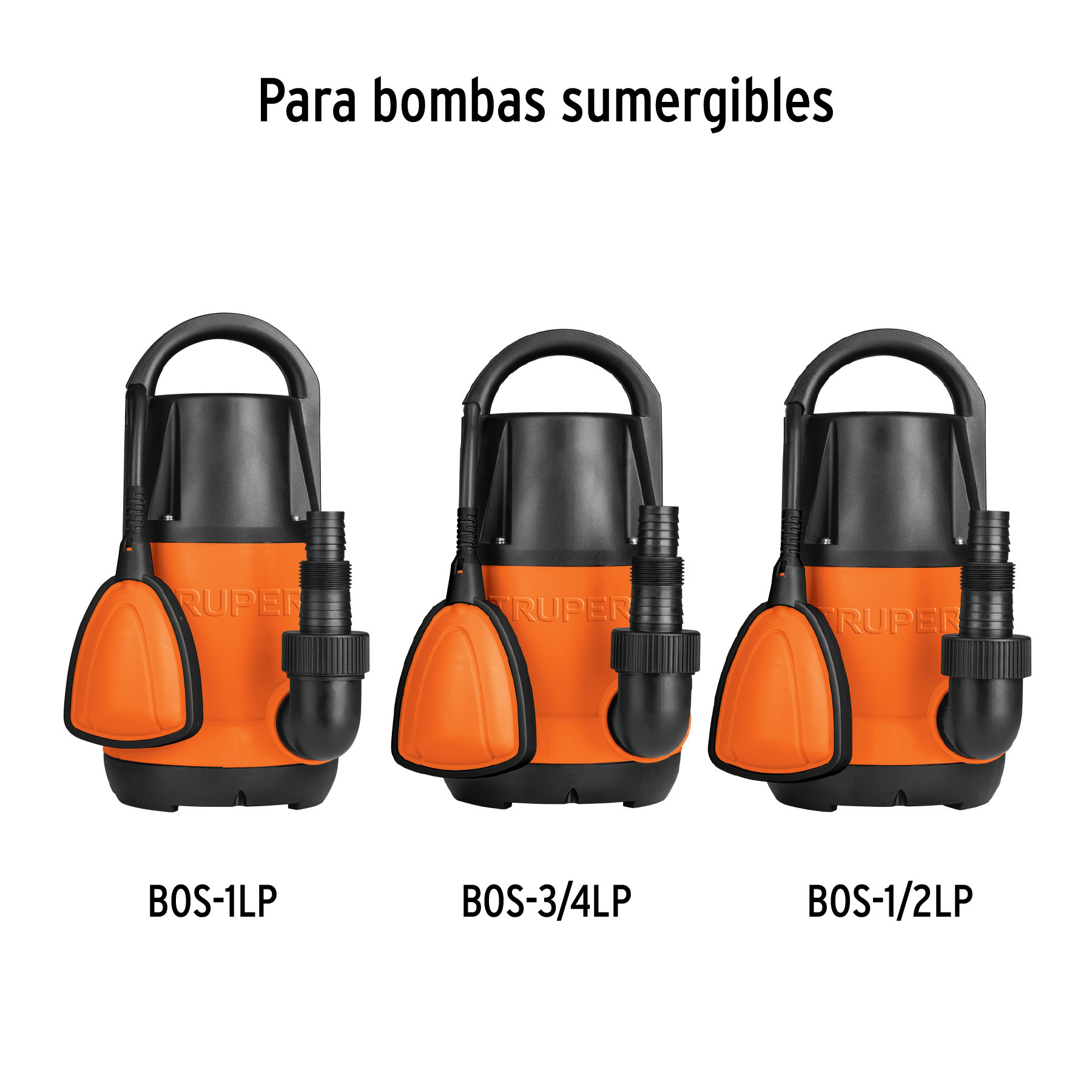 Kit de conector y empaque p/bombas sumerg. plásticas, TRUPER, Truper ...