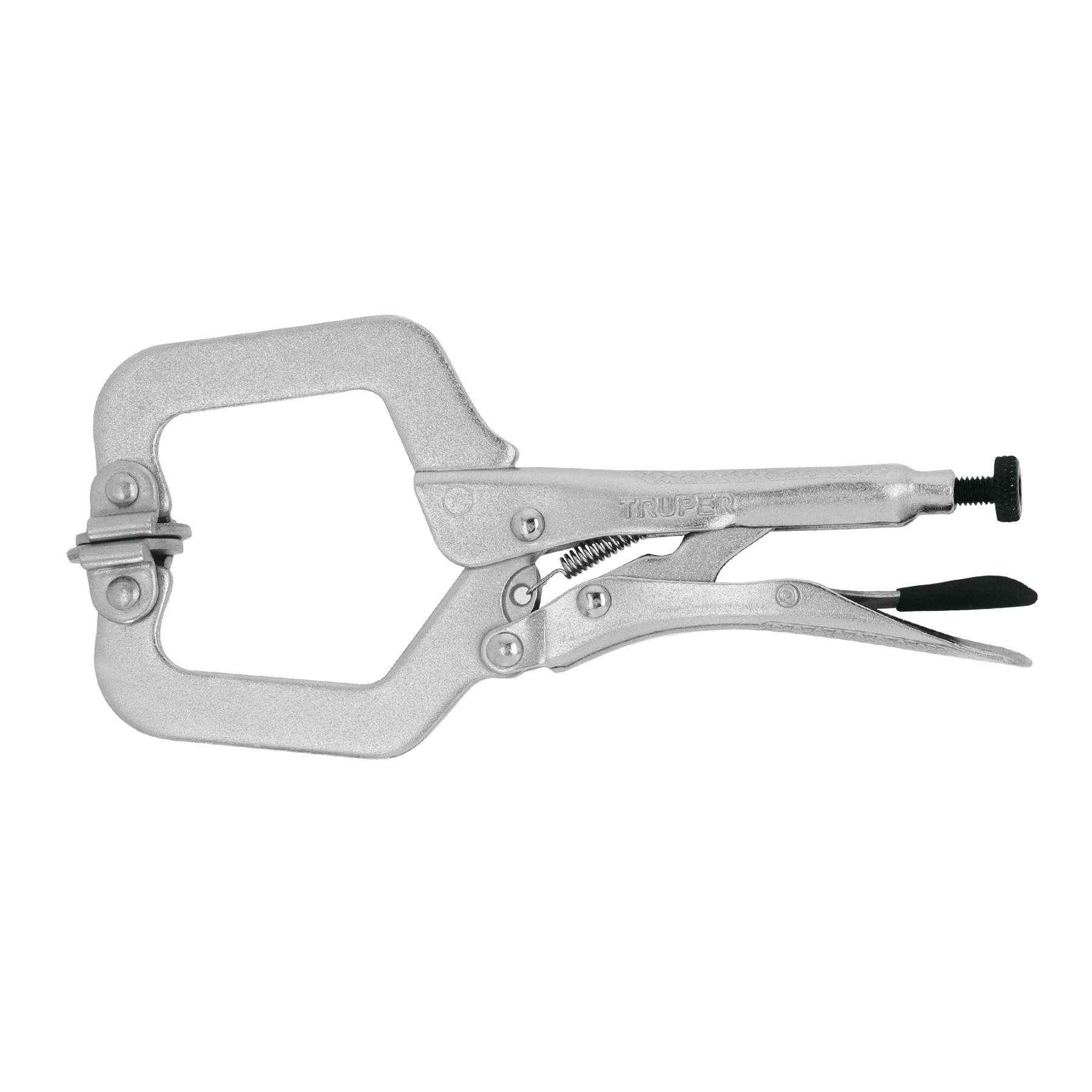 Pinza de presión 6 tipo C con mordaza autoajustable, Truper, 17413
