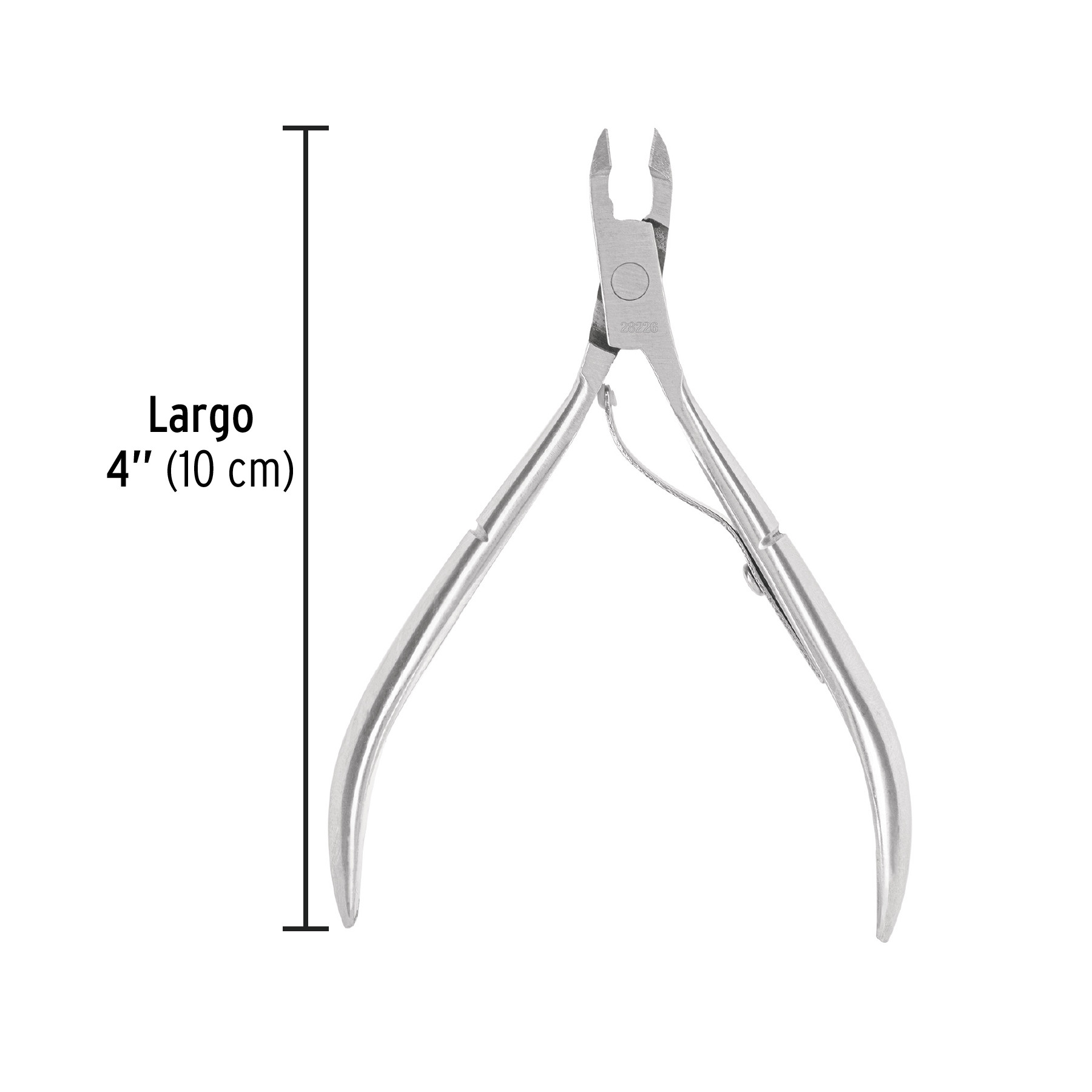 Alicate para manicure 4 , cabeza recta, punta larga, PRETUL, Pretul, 28226