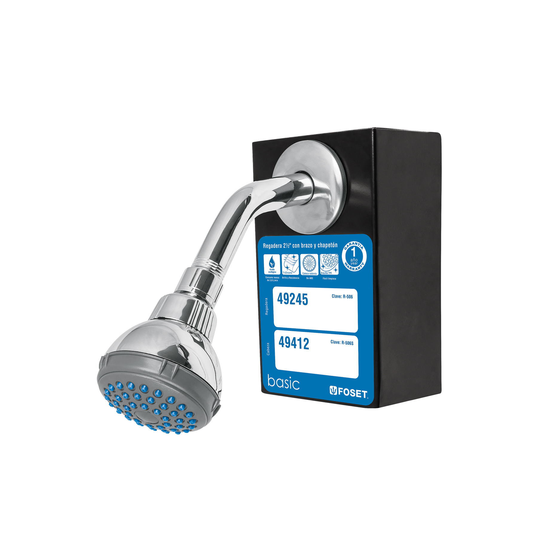 Exhibidor con regadera R-506, FOSET, Foset, 55704