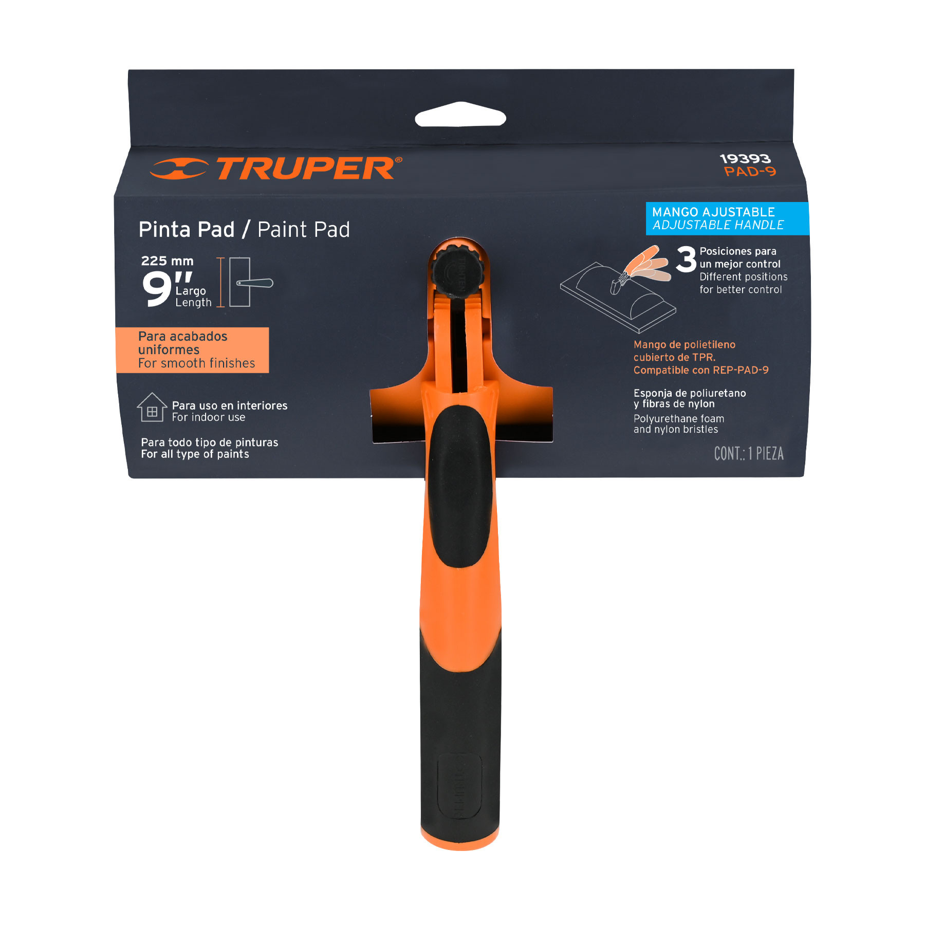 Pinta pad 9 , TRUPER, Truper, 19393