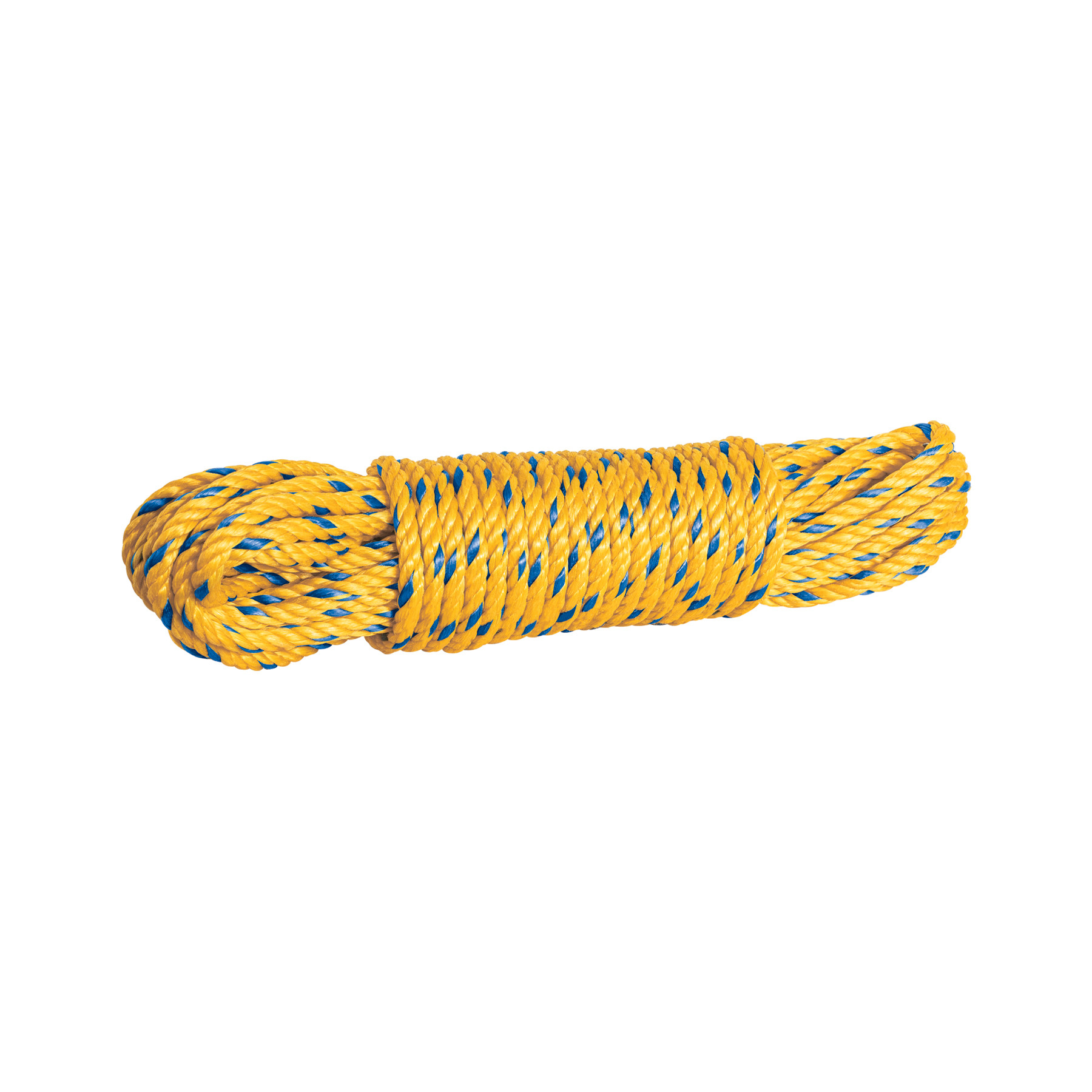 Madeja de cuerda amarilla de polipropileno 6mm, 15m, FIERO, Fiero, 40963