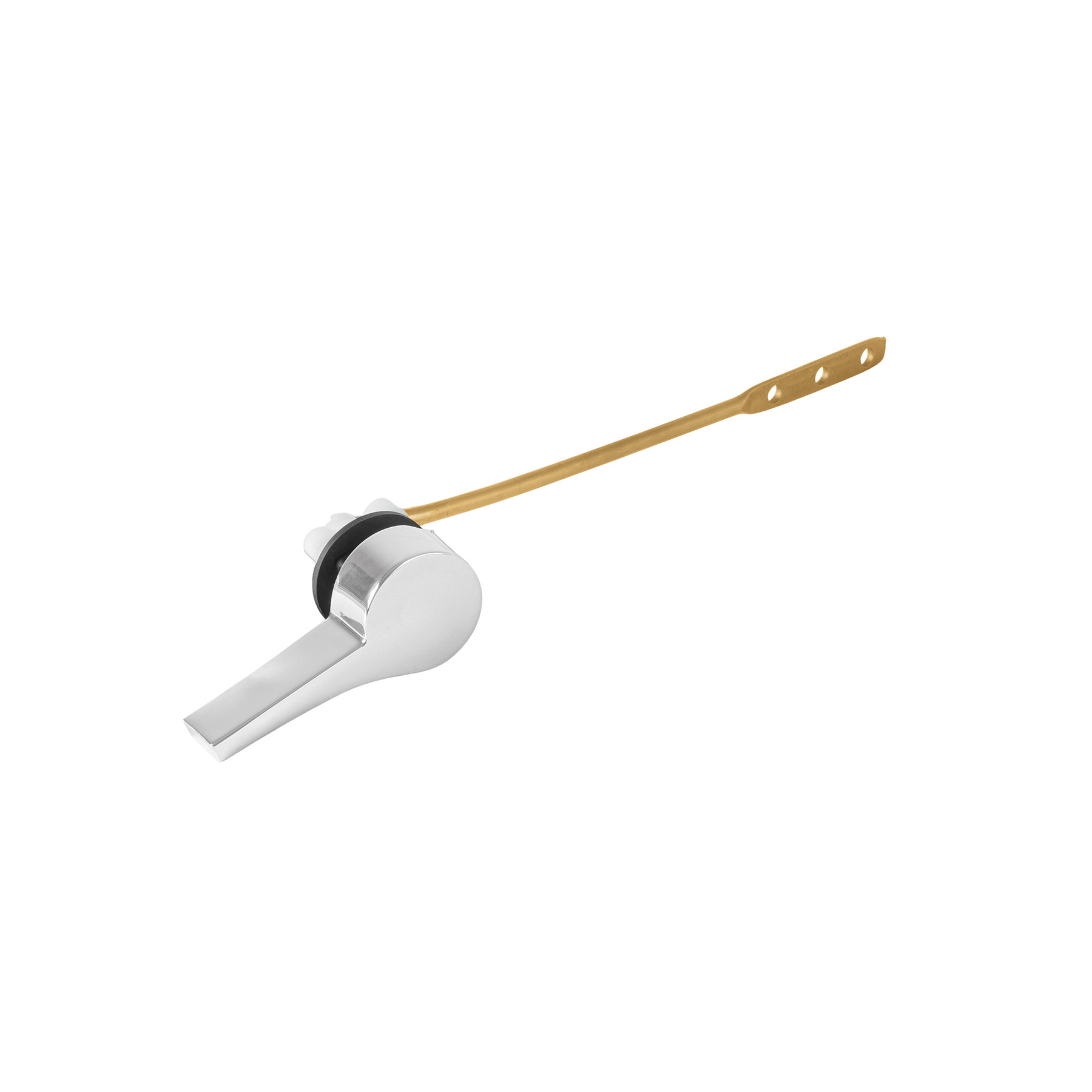 Palanca frontal metálica cromada minimalista para WC, FOSET, Foset, 45392