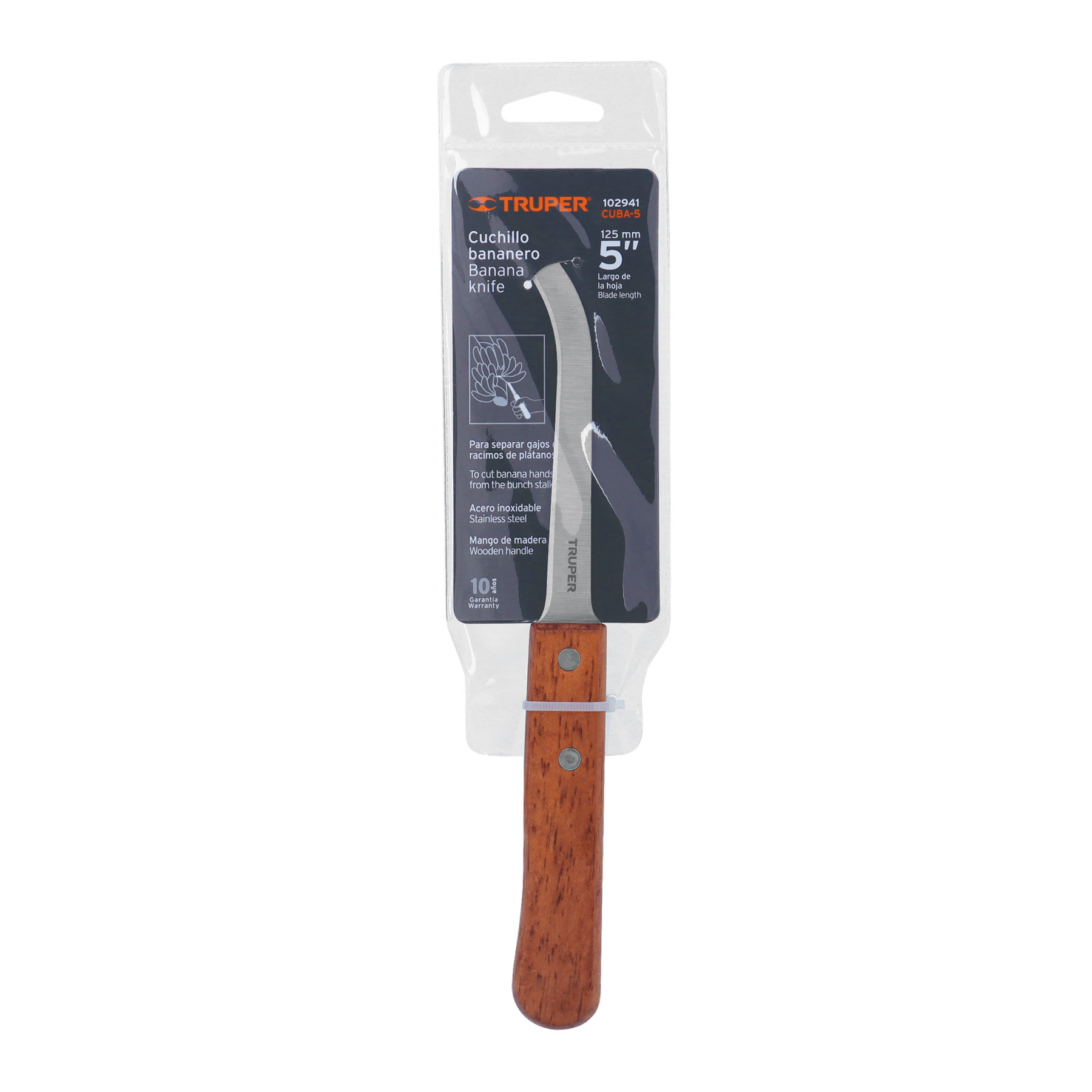 Cuchillo bananero 5 , Truper, Truper, 102941